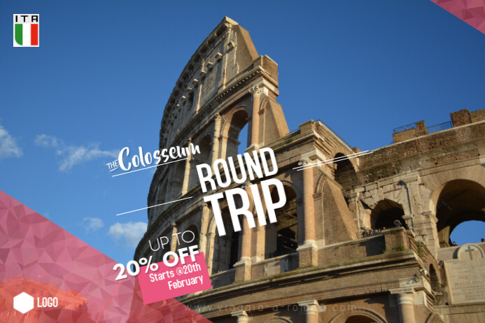 viaggio a roma Template | PosterMyWall