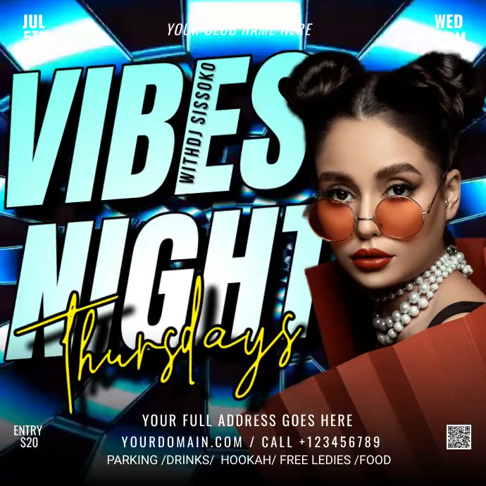 Copy of VIBES GOOD THURSDAY | PosterMyWall