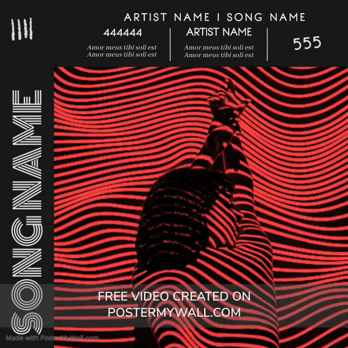 Vibes - Mixtape Single Album Song EP Artwork Template | PosterMyWall