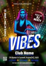 Vibes Night Template | PosterMyWall