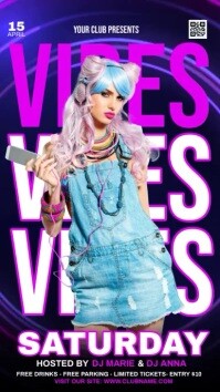 Ladies Saturday Ads Template | PosterMyWall