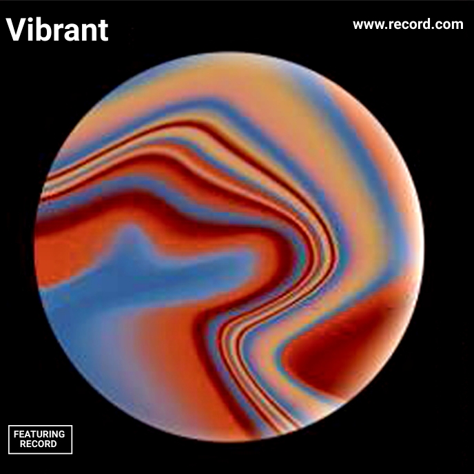 Vibrant Album Cover Template | PosterMyWall