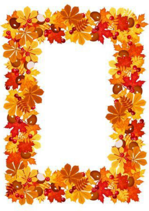 Vibrant autumn foliage frame Template | PosterMyWall