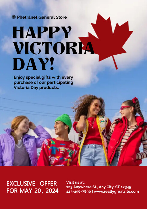 Copy of Victoria Day | PosterMyWall