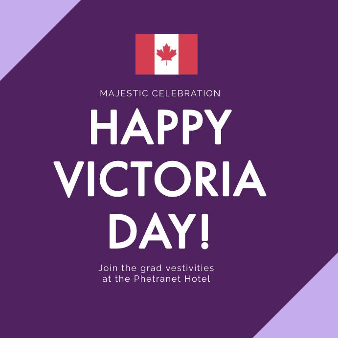 Victoria Day Template | PosterMyWall