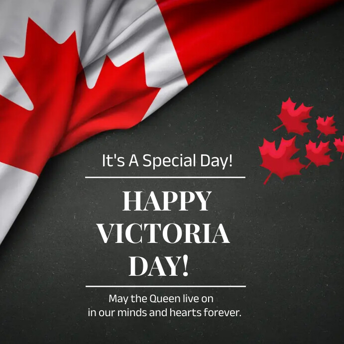 Plantilla de Victoria day vintage Instagram post | PosterMyWall