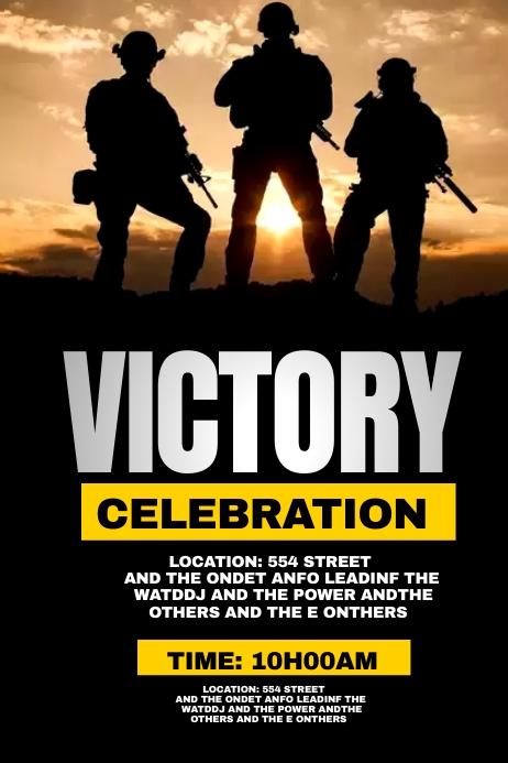 Copy of victory day | PosterMyWall