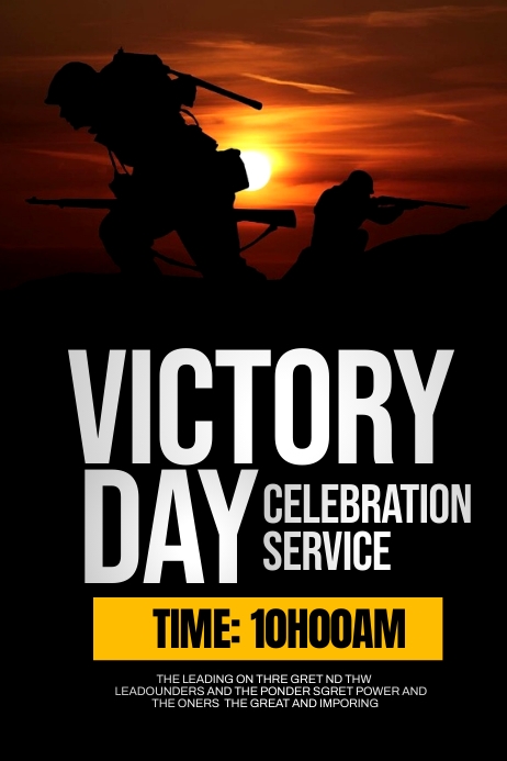 victory day Template | PosterMyWall