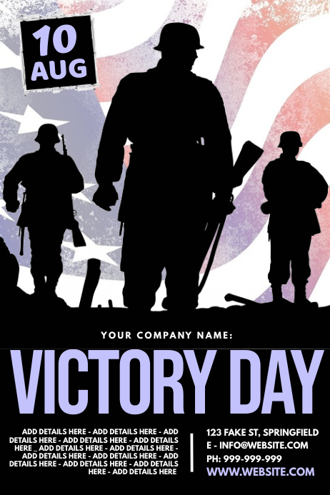Copy of Victory Day Poster | PosterMyWall