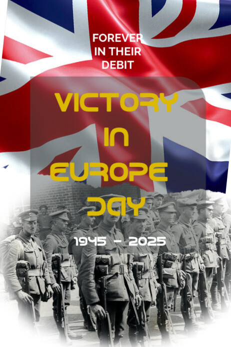 Copy of Victory in Europe DAY | PosterMyWall