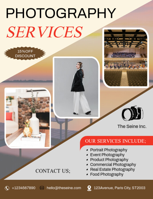Video and Photography Ad Template | PosterMyWall