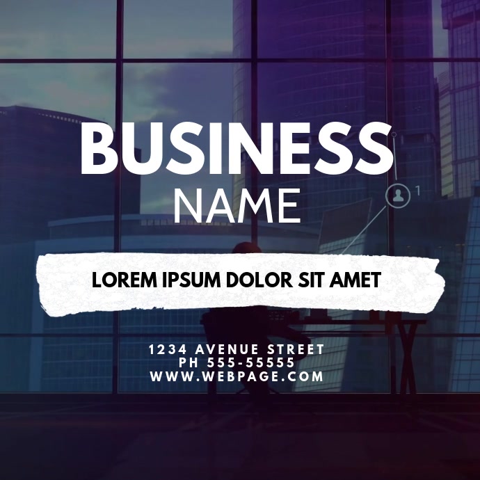 Video Business Service Card Design Template | PosterMyWall