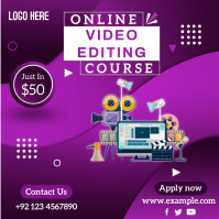 21.5K+ Free Templates for 'Video editing course' | PosterMyWall