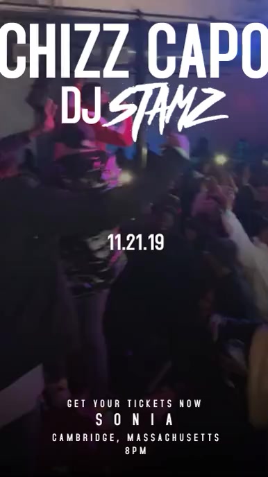 Video Event Advertisement Template | PosterMyWall