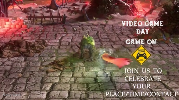 video game day Template | PosterMyWall