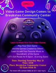 Game Template | PosterMyWall