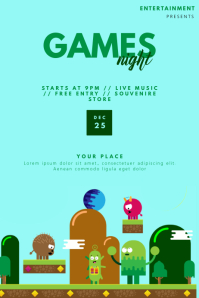 gaming event AD FLYER TEMPLATE | PosterMyWall