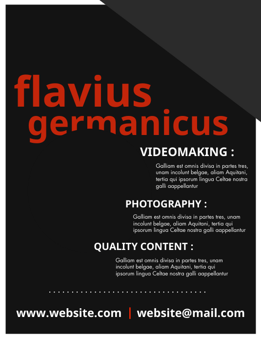 video moviemaking photography flyer advertise Template | PosterMyWall