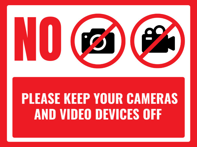 Plantilla de Video Not Allowed | PosterMyWall