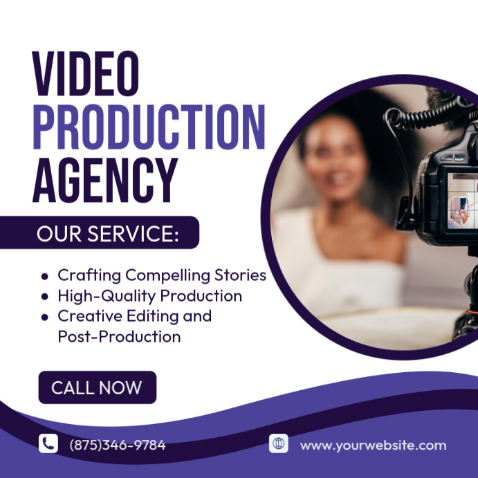 Video Production Agency Template | PosterMyWall