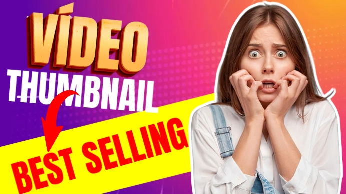 Video thumbnail best selling Template | PosterMyWall