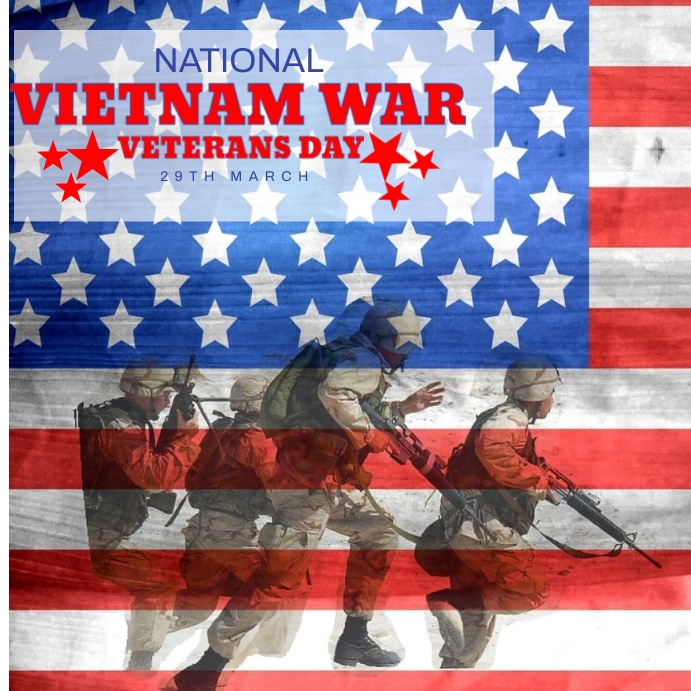 vietnam war veterans day Template | PosterMyWall