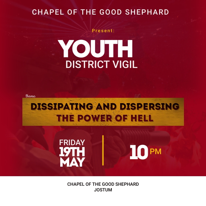 VIGIL FLYER Template | PosterMyWall