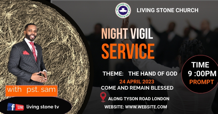 Plantilla de Vigil service | PosterMyWall