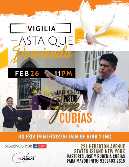 Copy of VIGILIA | PosterMyWall