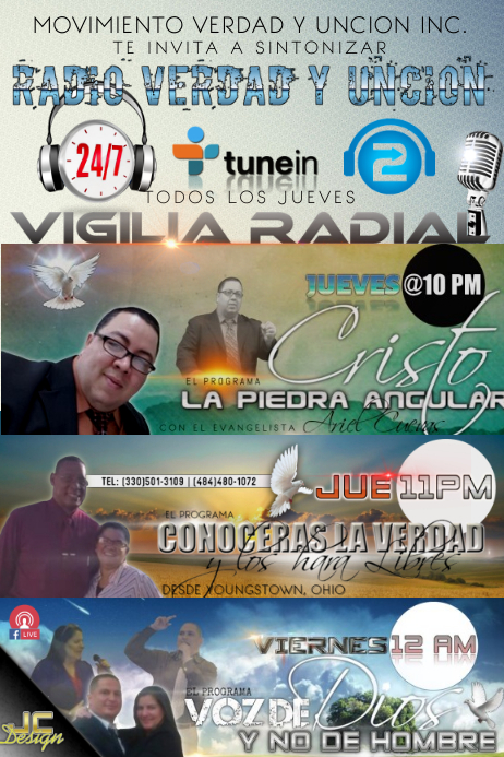 VIGILIA RADIAL Template | PosterMyWall