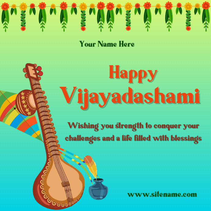 Vijayadashami Template | PosterMyWall