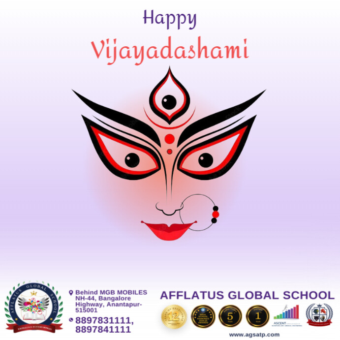 vijayadashami wishes template, free hd Ai | PosterMyWall