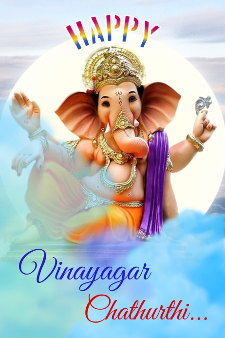 Vinayagar Chathurthi Template | PosterMyWall