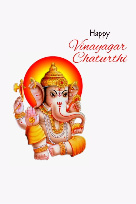 Plantilla de vinayagar chaturthi | PosterMyWall