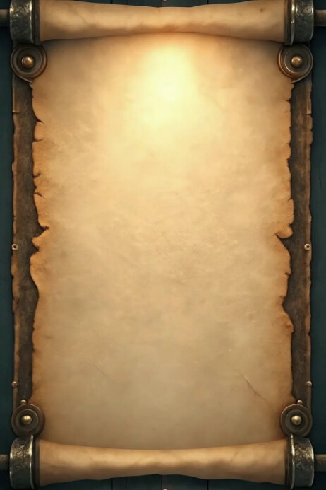 Vintage Bible Scroll Template Poster | PosterMyWall