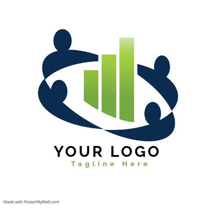 Copy of Vintage Business Logo With Graph Logo | PosterMyWall