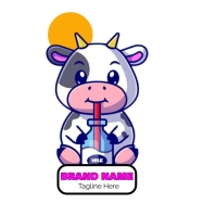 Vintage Cash Cow - Vintage Cash Cow logo Template | PosterMyWall