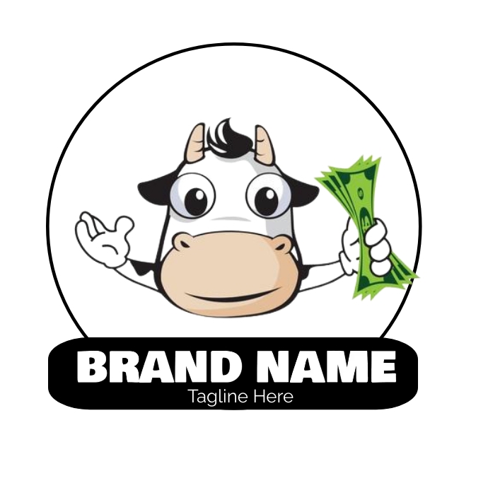 Copy of Vintage Cash Cow - Vintage Cash Cow logo | PosterMyWall