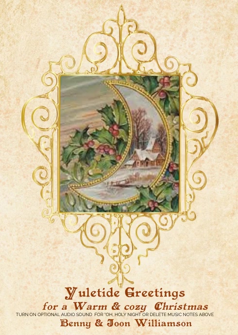 Vintage Christmas Card Template | PosterMyWall