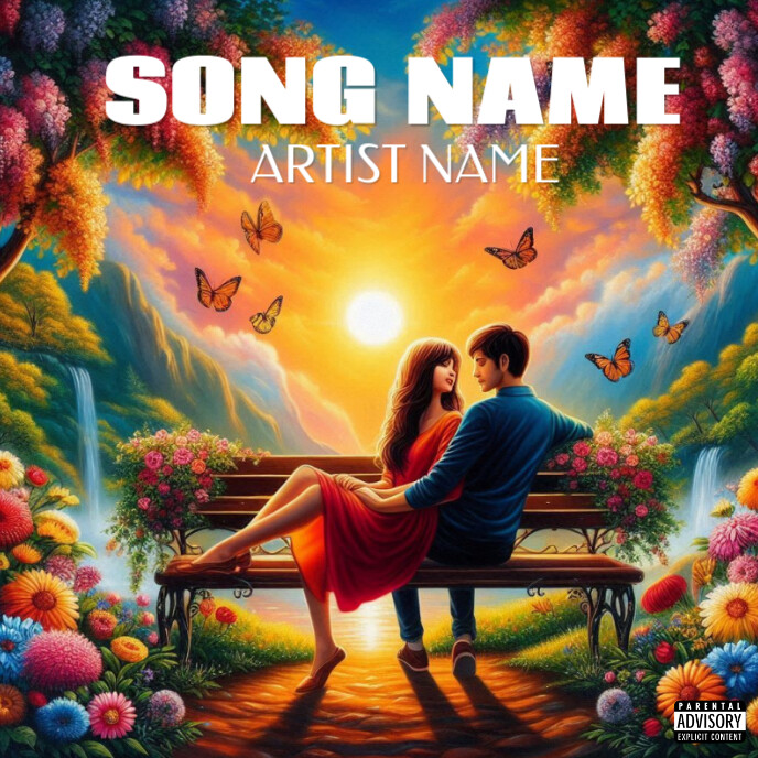 Vintage Couple Love Artwork Song Mixtape Album Cover Album Cover ...