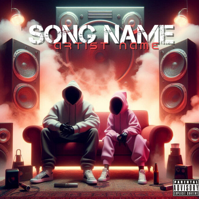 Vintage Couple Love Mixtape Cover Album Cover Template | PosterMyWall