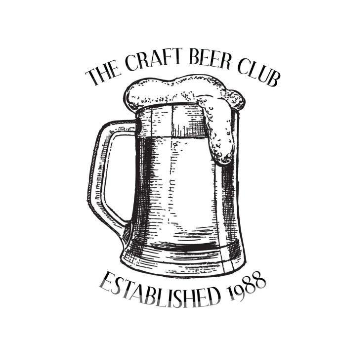 Vintage Craft Beer Company Logo Template | PosterMyWall