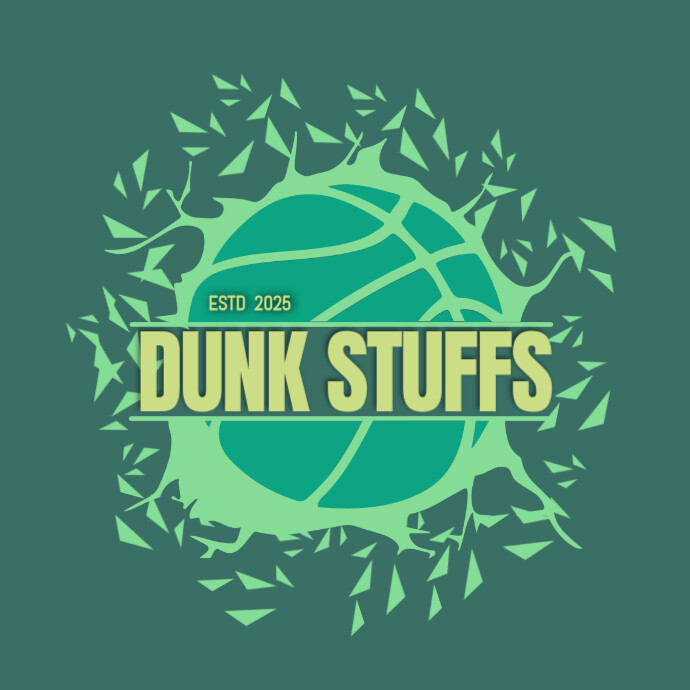 Vintage Dunk Basketball Old School Logo Template | PosterMyWall