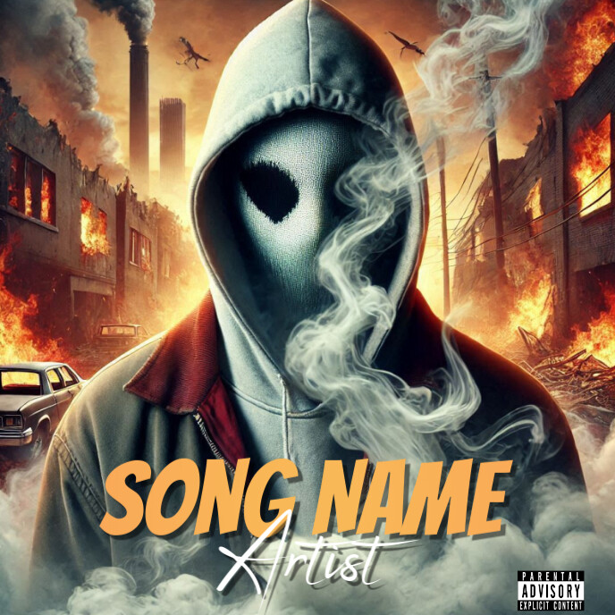 Copy of Vintage Ghost Horror Mixtape Album Cover | PosterMyWall