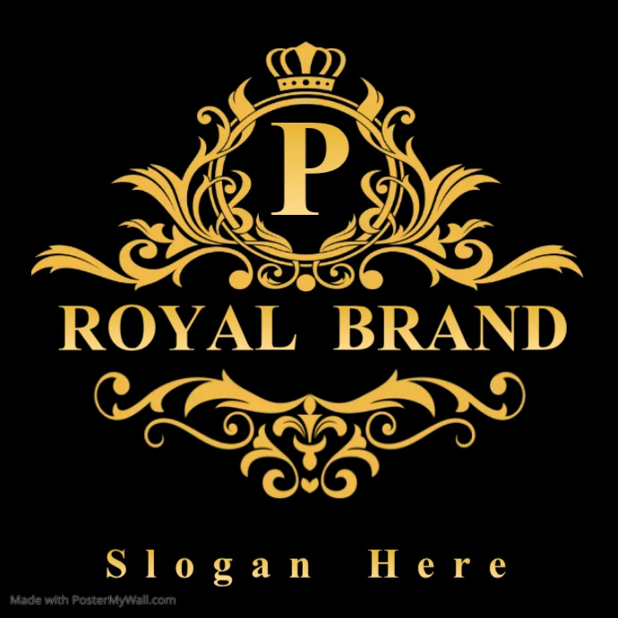 Vintage Gold Logo Template | PosterMyWall