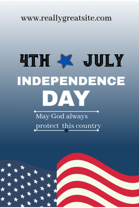 Vintage Independence Day Poster Poster Template | PosterMyWall