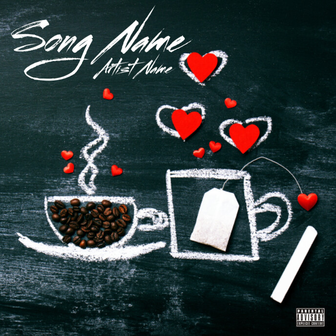 Vintage Love Song Album Cover Artwork Album Cover Template | PosterMyWall