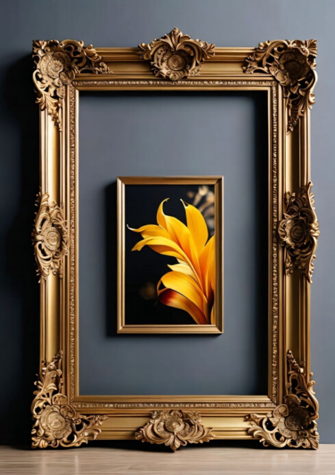 Vintage Maha Saptami frame Template | PosterMyWall