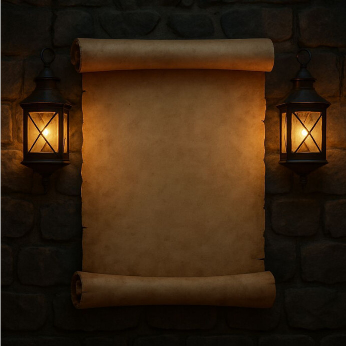 Vintage Medieval Scroll Template Instagram Post | PosterMyWall