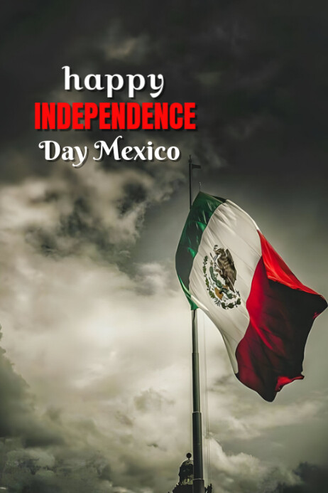 Vintage Mexican Independence Day Poster Template | PosterMyWall